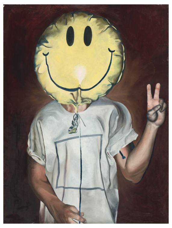 Original Oil Painting - Happy Face – kdornbier
